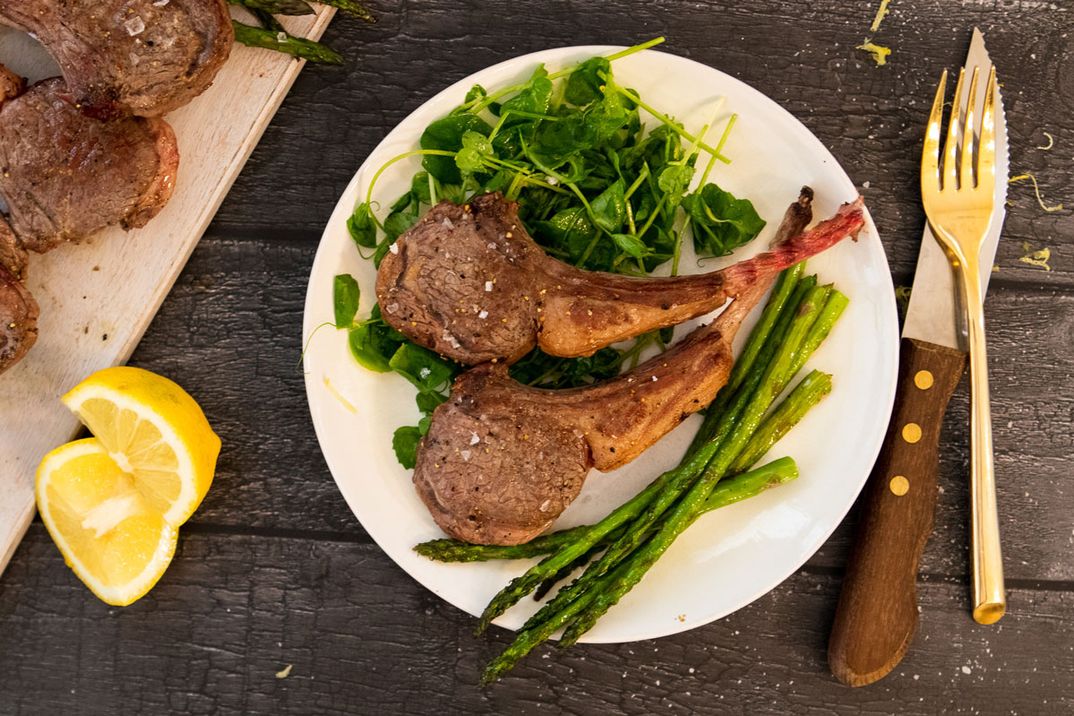 15-Minute Lamb Chop Feast | The Fancy Pants Kitchen