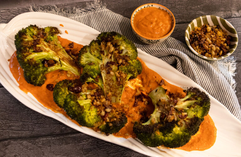 Epic Roasted Broccoli Steaks | The Fancy Pants Kitchen