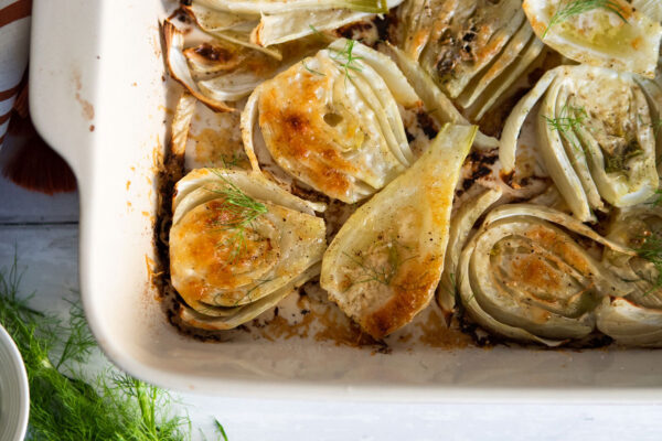 Roasted Fennel with Parmesan | The Fancy Pants Kitchen