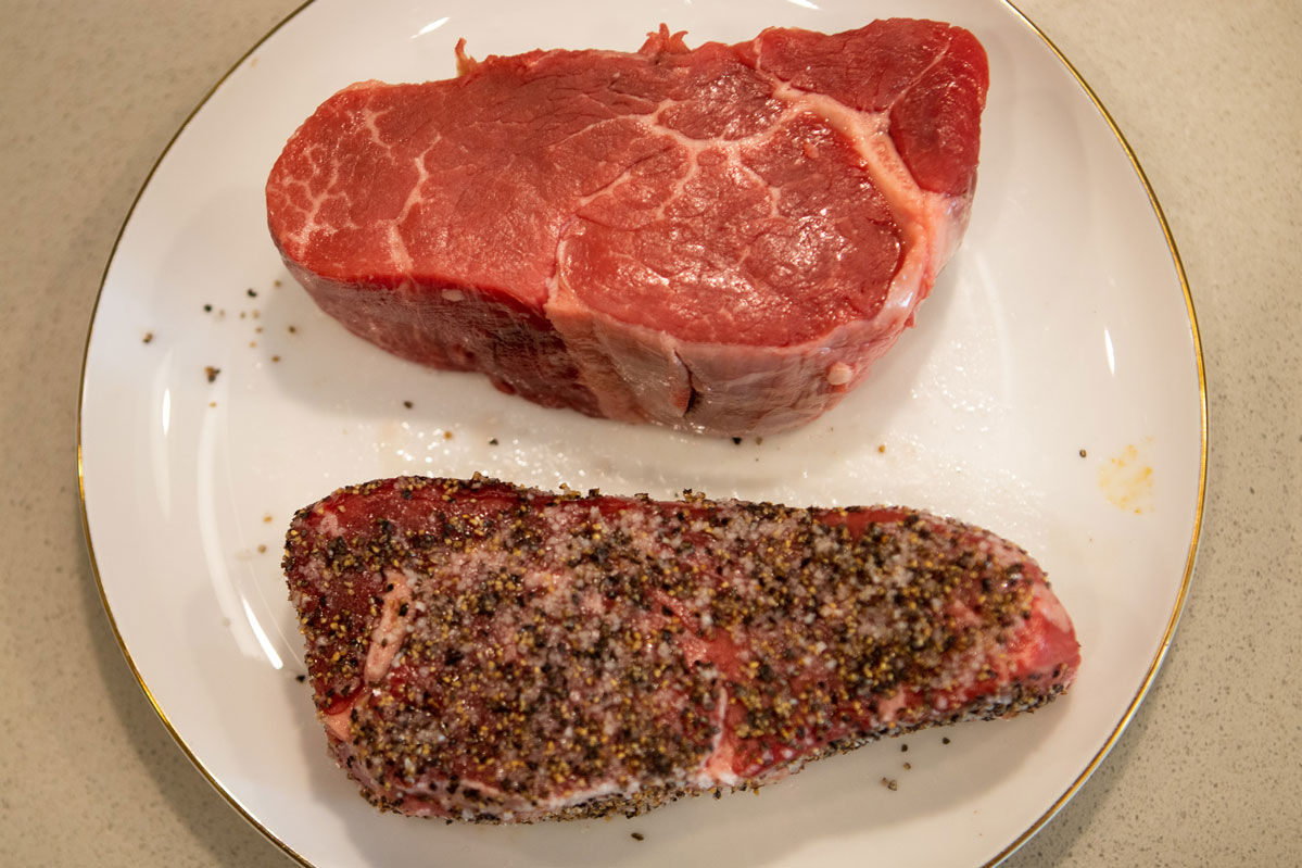 Steakhouse Steaks | The Fancy Pants Kitchen