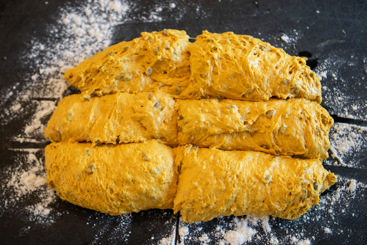 Seeded Pumpkin Breadsticks | The Fancy Pants Kitchen