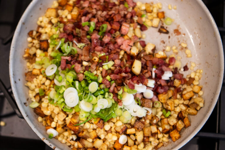 Bacon Corn Hash | The Fancy Pants Kitchen