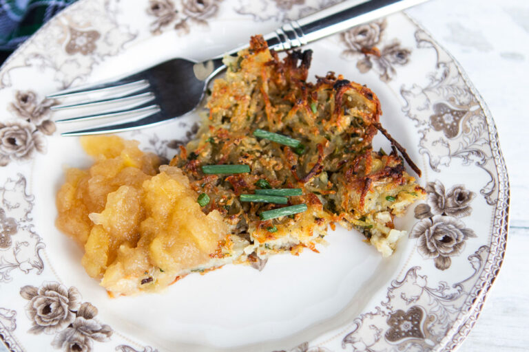Giant Skillet Latke | The Fancy Pants Kitchen
