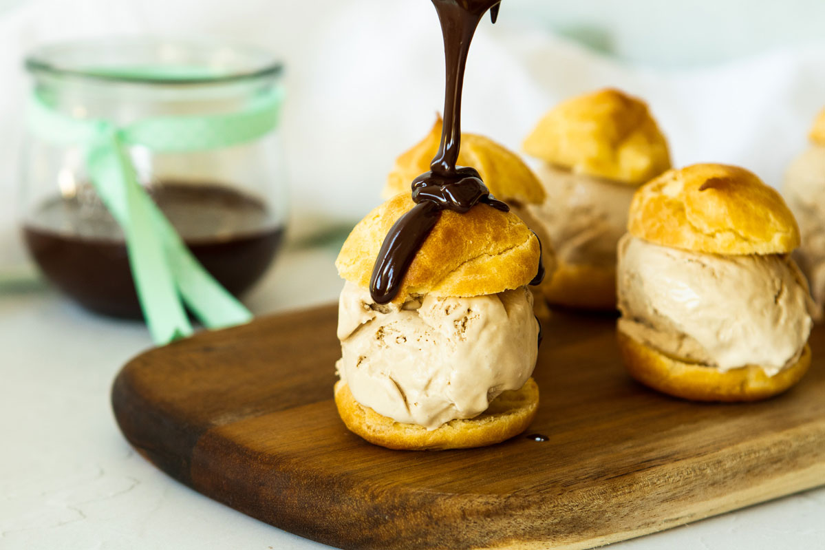 Vietnamese Espresso Profiteroles | The Fancy Pants Kitchen