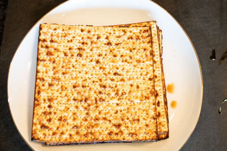 Chocolate Hazelnut Matzah Cake | The Fancy Pants Kitchen