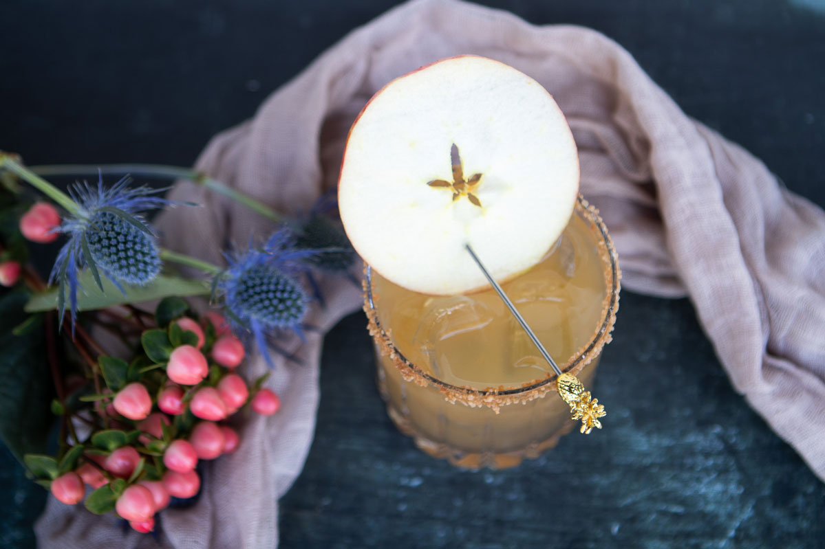 Spiced Apple Cider Margarita | The Fancy Pants Kitchen