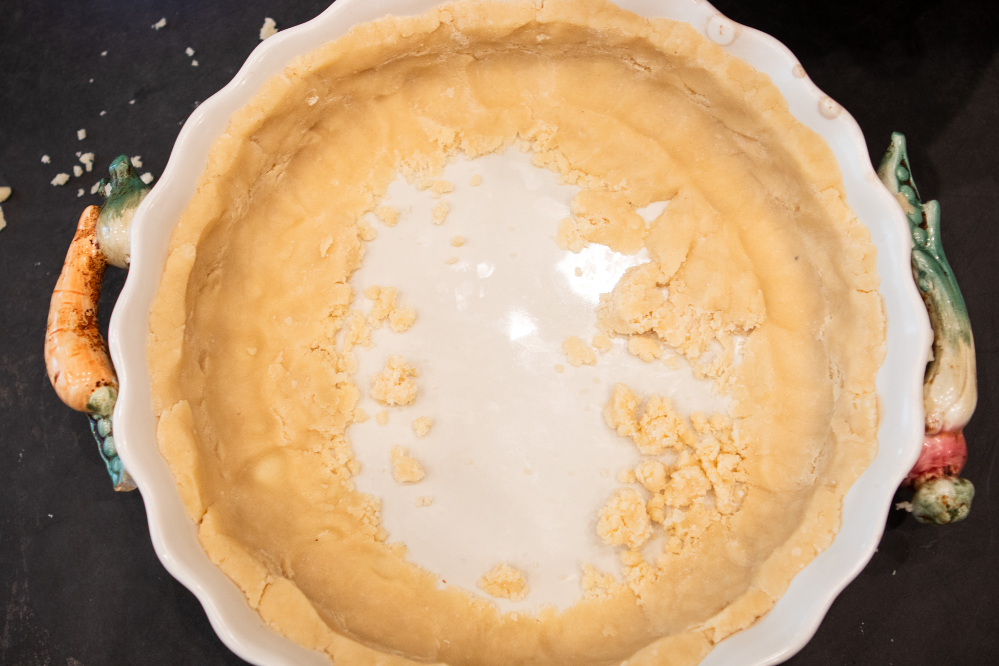 Pumpkin Sugar Pie with Cookie Crust | The Fancy Pants Kitchen