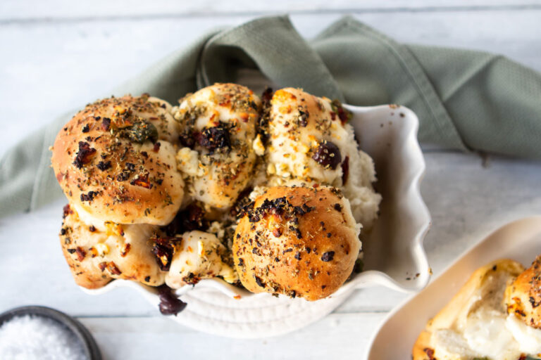 Pull-Apart Olive Bread | The Fancy Pants Kitchen