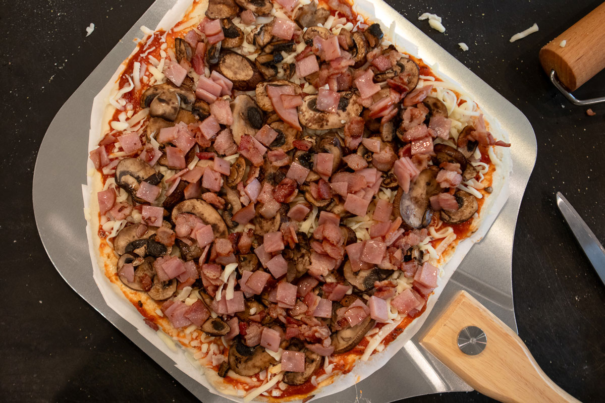 Classic Canadian Pizza | The Fancy Pants Kitchen
