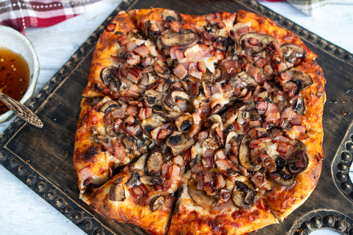 Classic Canadian Pizza | The Fancy Pants Kitchen
